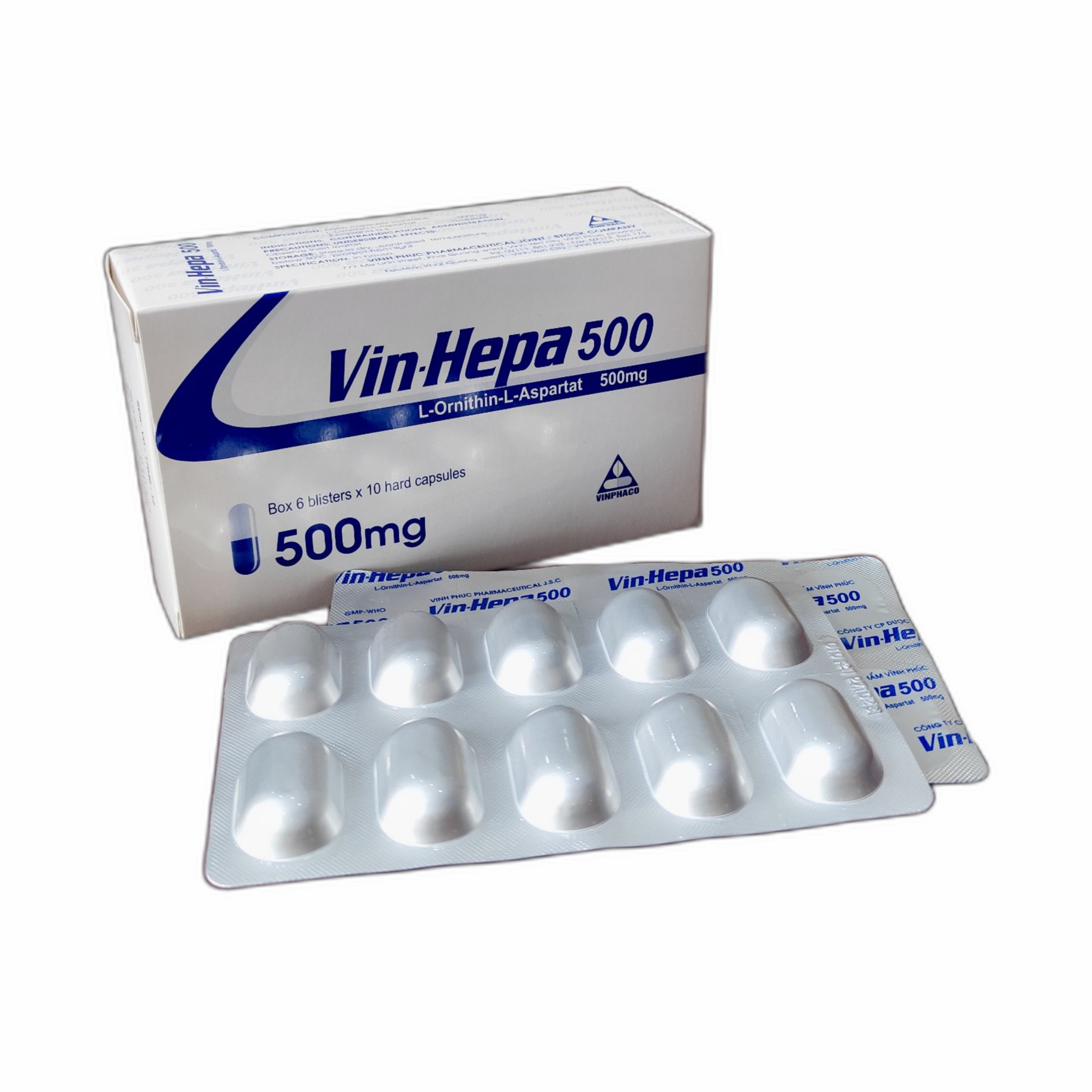 Vin-Hepa 500 – Điều trị VIÊM GAN – Công ty CP Thương Mại Dược Phẩm THpharco